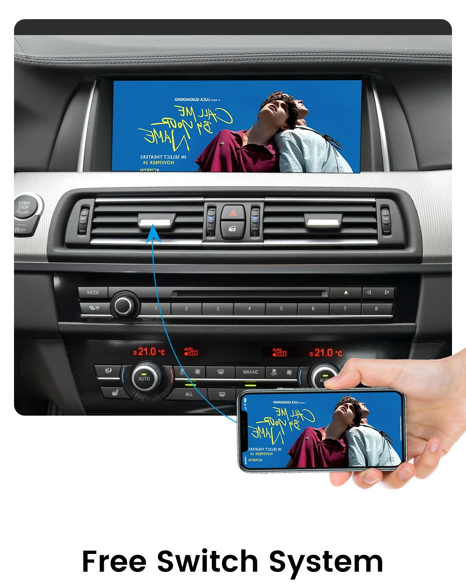 Junsun Wireless Carplay Android Auto Module Box for BMW