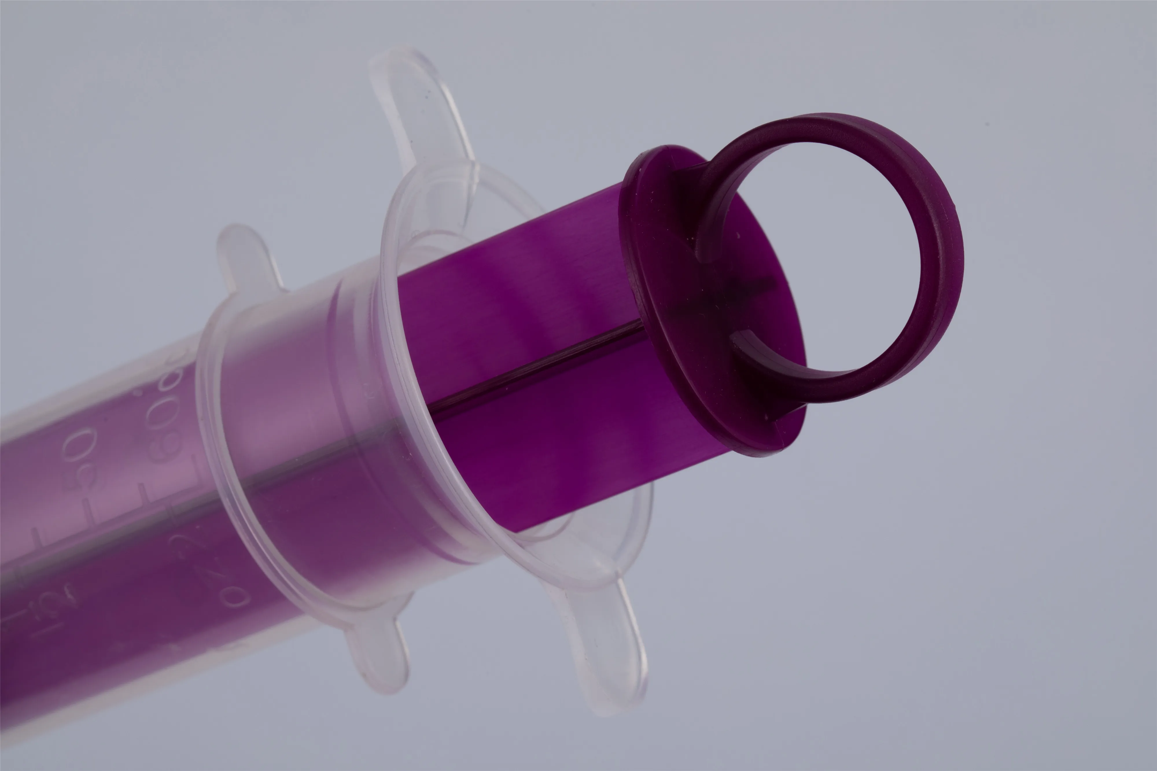 Medical Thumb Control Ring Syringe Flat Top Syringe Bulb Irrigation ...