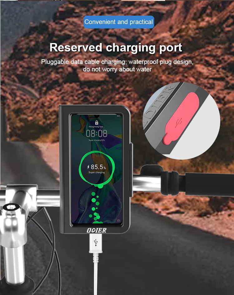 Professional Waterproof 360 Degree Rotation Bike Mobile Holder Bike ...