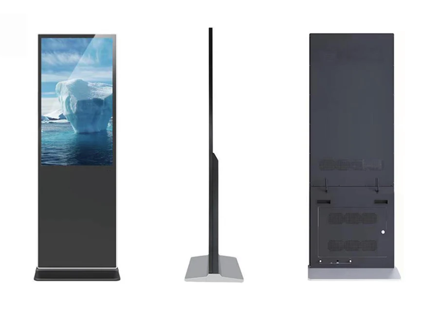 50 Inch Thin Digital Sign Touch Display With Built-in Media Player ...