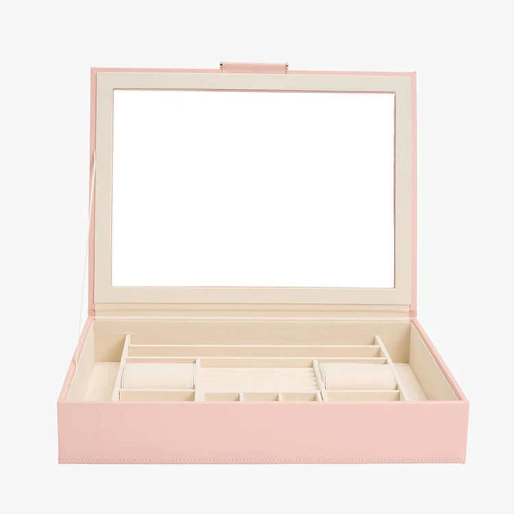 Beautiful Bulk Empty Jewelry Box Portable Multi Function Pu Leather ...