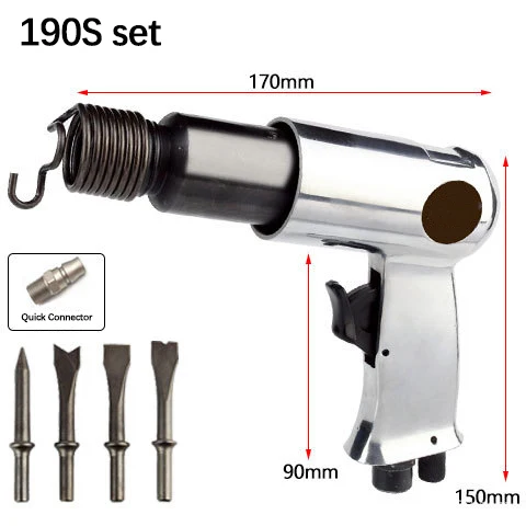 Hand-held Air Shovel - Efficient Pneumatic Tool for Rust Removal