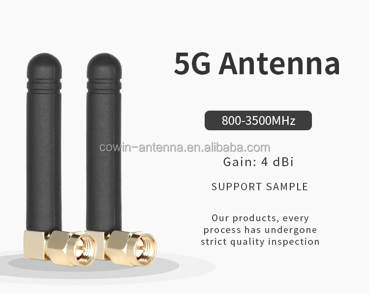 800-3500mhz 4G 5G Antenna - 4dbi Mini LTE Antenna for 4G Mobile Phone