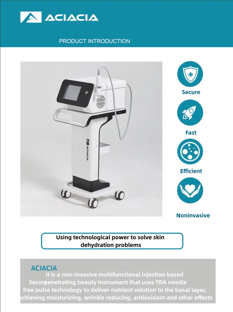 2024 ACIACIA No Needle Mesotherapy Skin Booster Safe Patented Needle ...