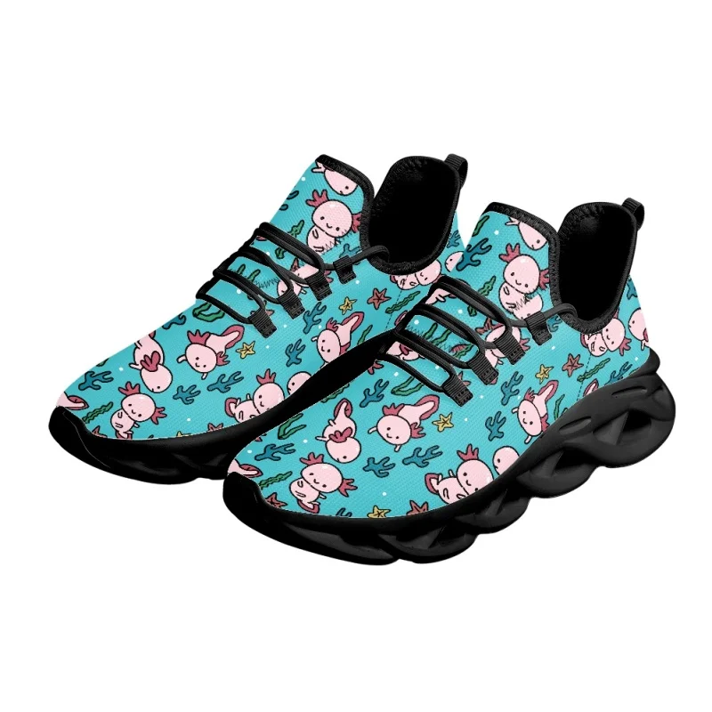 Axolotl Print Gym Indoor Outdoor Shoes Sneaker Casual Women Shoes 2024 ...
