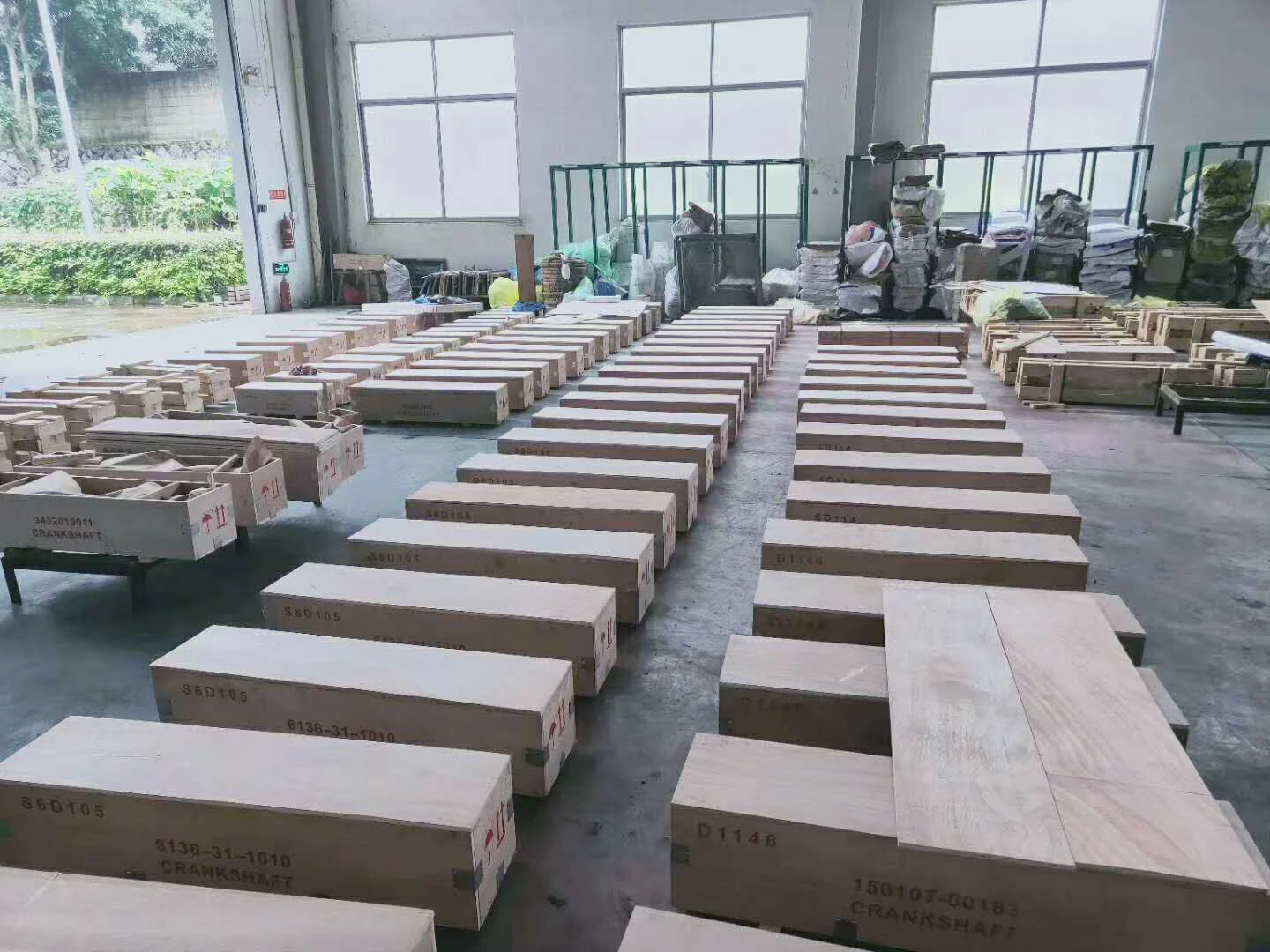 G4gf / G4ha Crankshaft For Hyundai 1.1l Oem 23111-02860 / 23111-02560 / ...