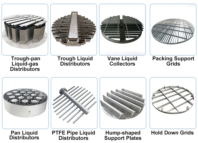 GDS-METAL Pan Liquid Distributors for Rectifying Columns