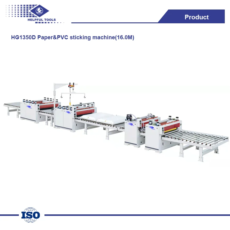 Hg1350d Pvc Laminating Sticking Machine Pvc Film Sticking Machine On ...