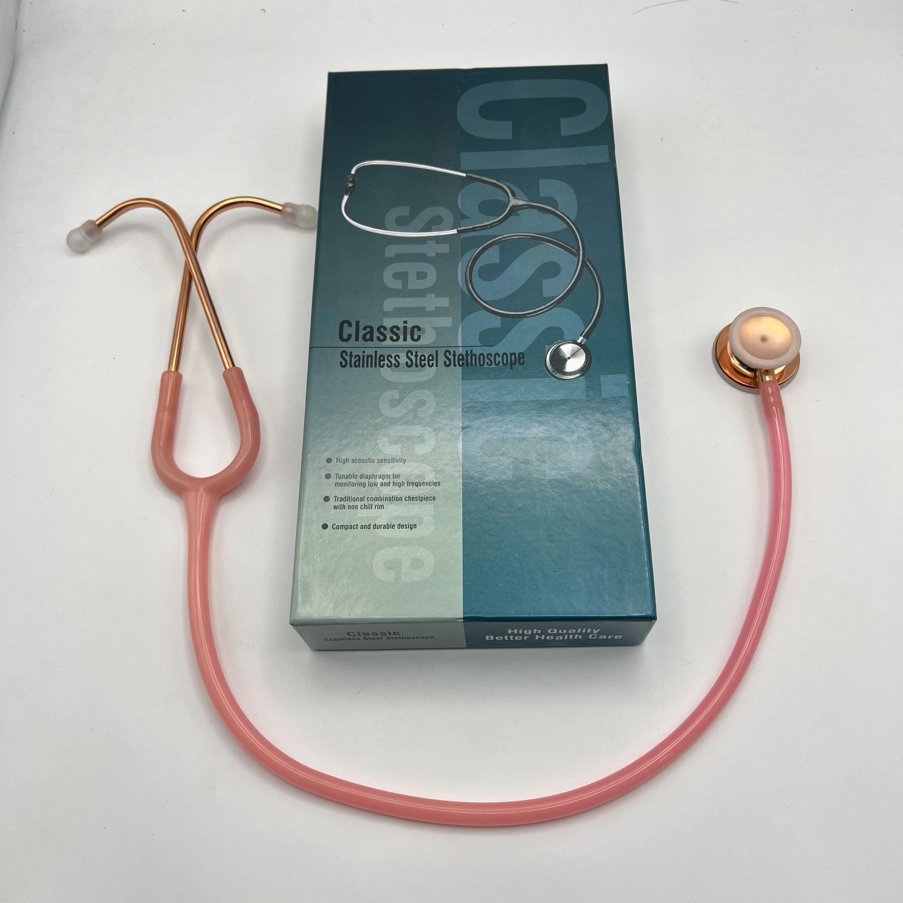 Sc009 Huili Cardiology Stethoscope Classic Stainless Stethoscope (one ...