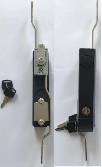 Panel Door Electronic Cabinet 3 Point Rod Control Swing Handle Lock ...