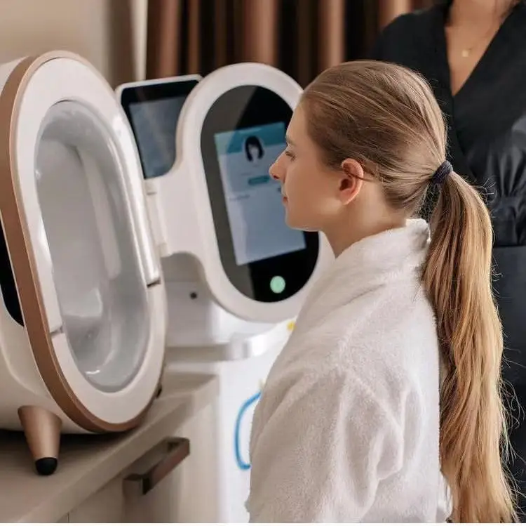 Ai Face Recognition Camera Face Analysis Machine M9 Bitmoji Skin ...