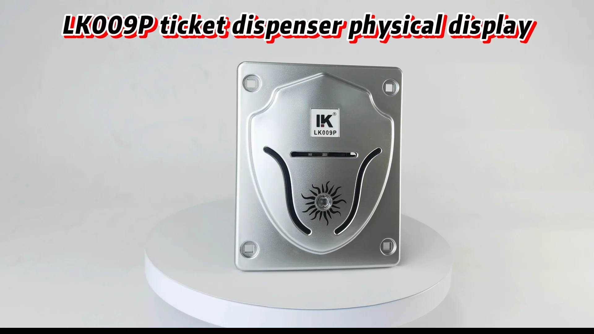 Lk009p Ticket Dispenser Shield Indicator Panel Long Service Using Time ...
