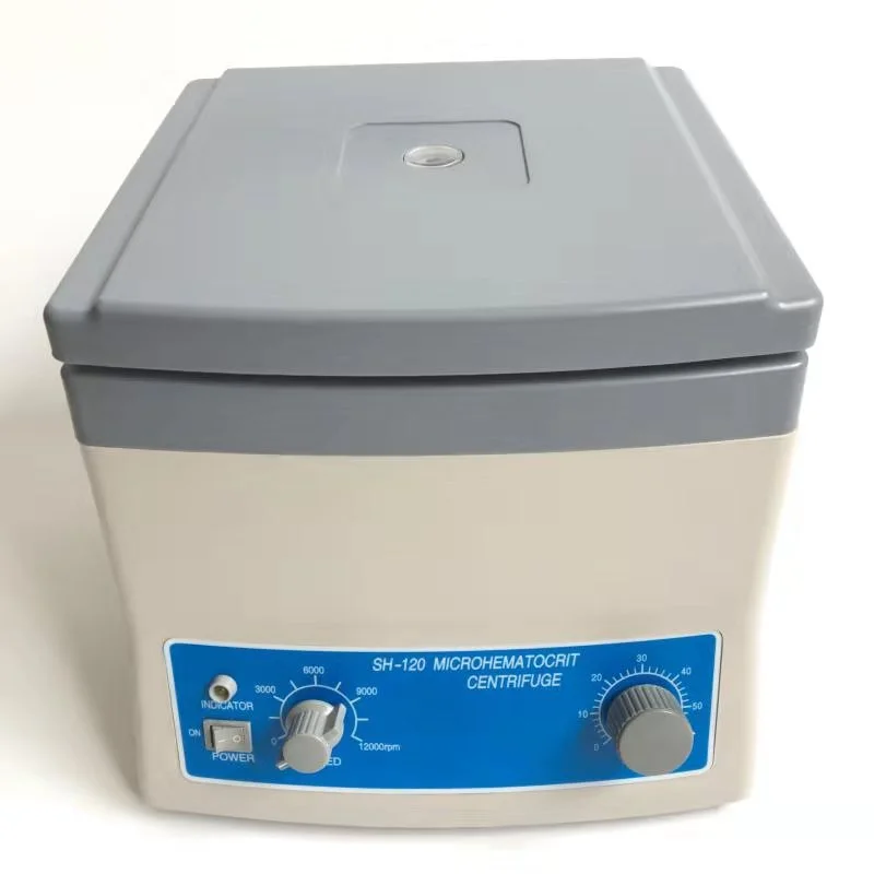 Sh-120 High Speed Hematocrit Centrifuge Table Top Blood Centrifuge For ...