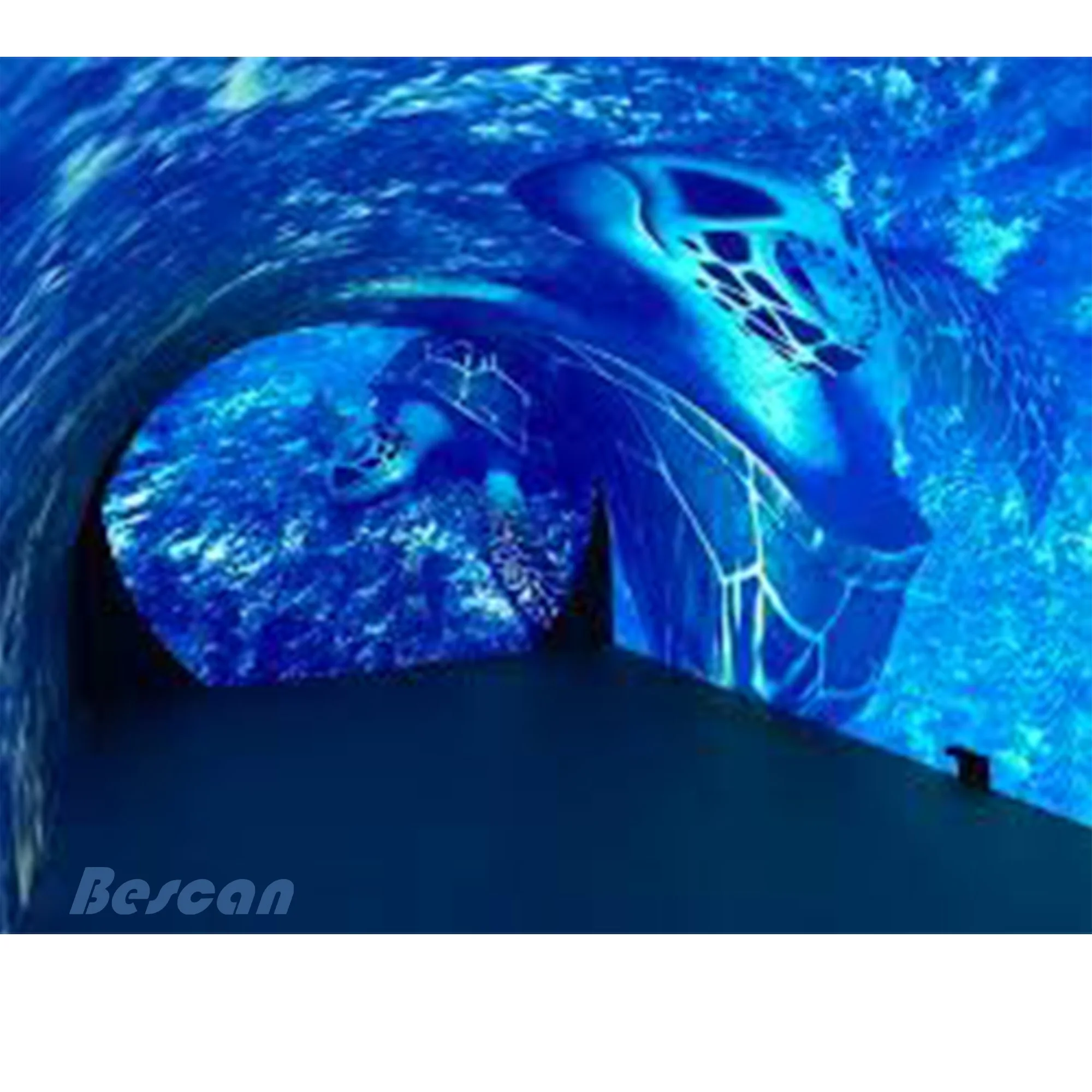 BESCAN Immersive LED Tunnel Display - High-Density Video