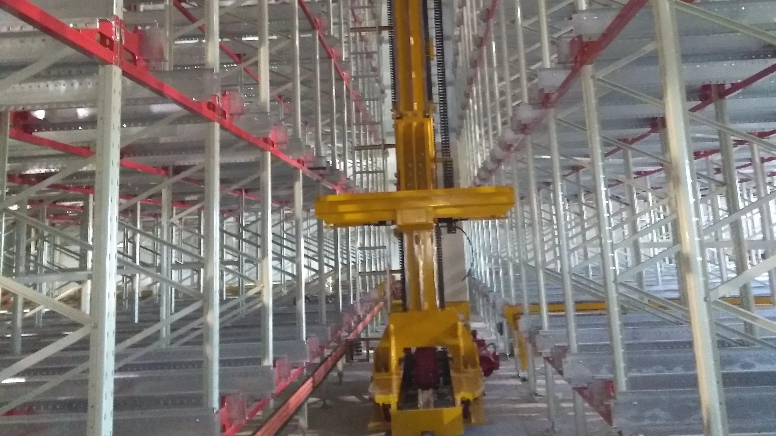 Modern Storage Management Heavy Duty Asrs Automated Pallet Racking ...