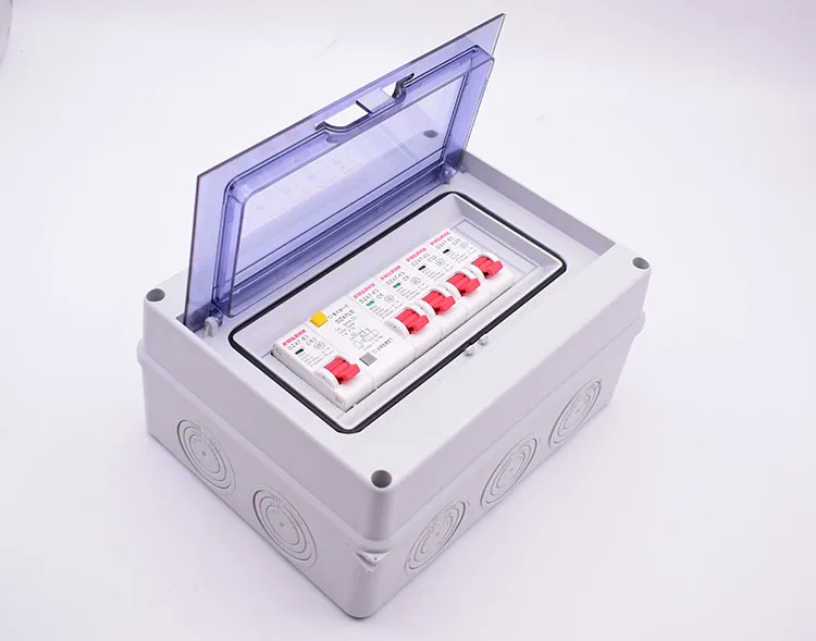 8P Circuit Breaker Switch Box - Ht-8way Waterproof & Durable