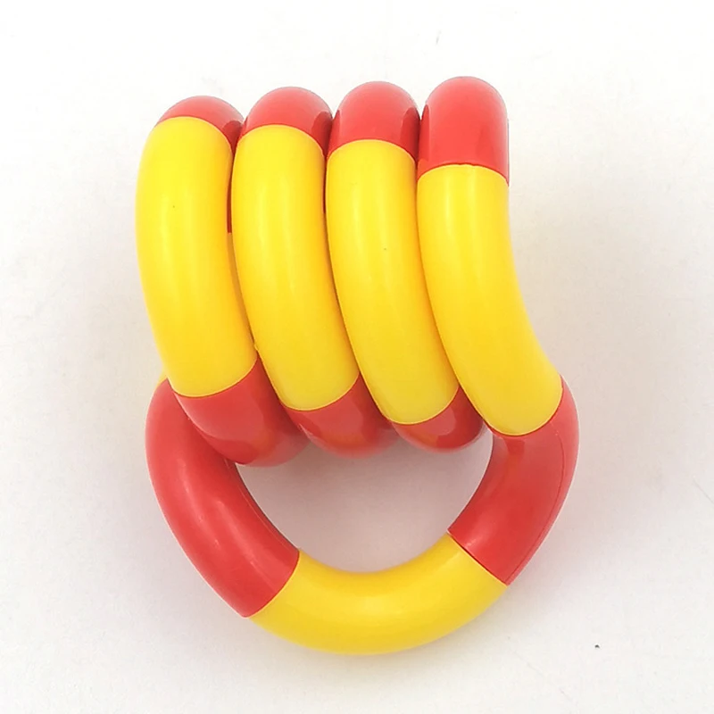 2021 Decompression Educational Twisted Ring Magic Fidget Toy Creative ...