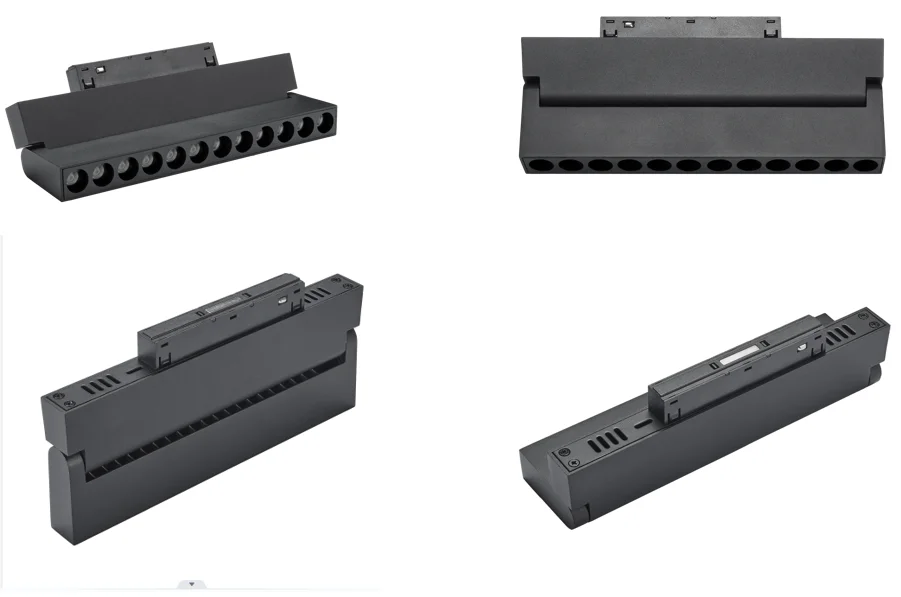 Folding Grille Series Modern Design 48v Magnetic Track Light 12w 20w ...