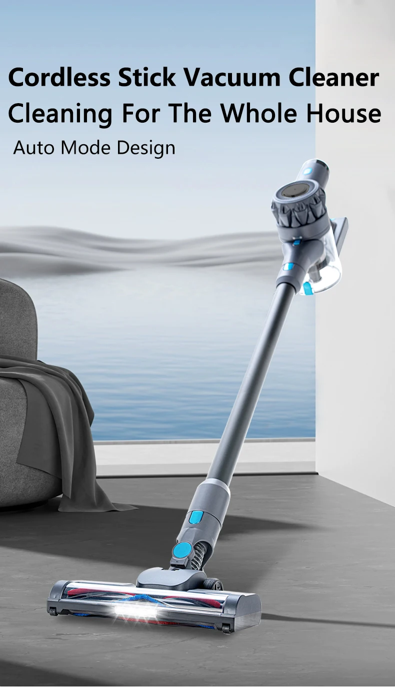 Digital Screen Led Hepa Filter Cordless Portable Pro Bagless Cyclonic ...