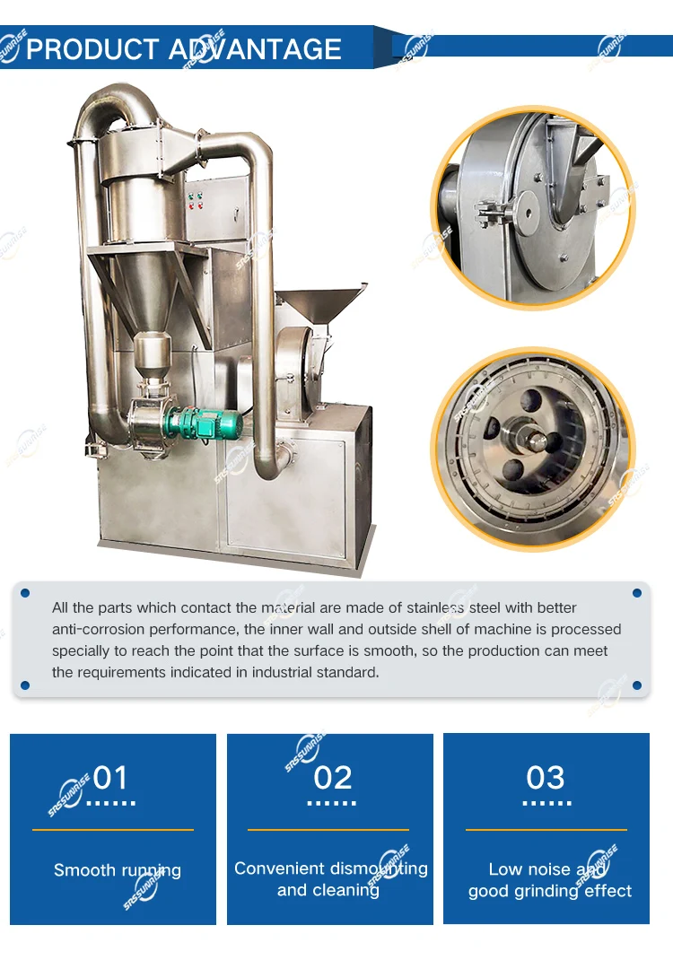 Large Capacity Spice Grinder - Efficient Powder Making