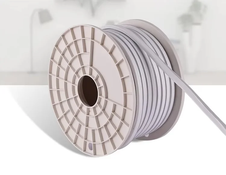 12v 50m 100m Led Neon Flexible Strip Lighting 6mm Signage Waterproof ...