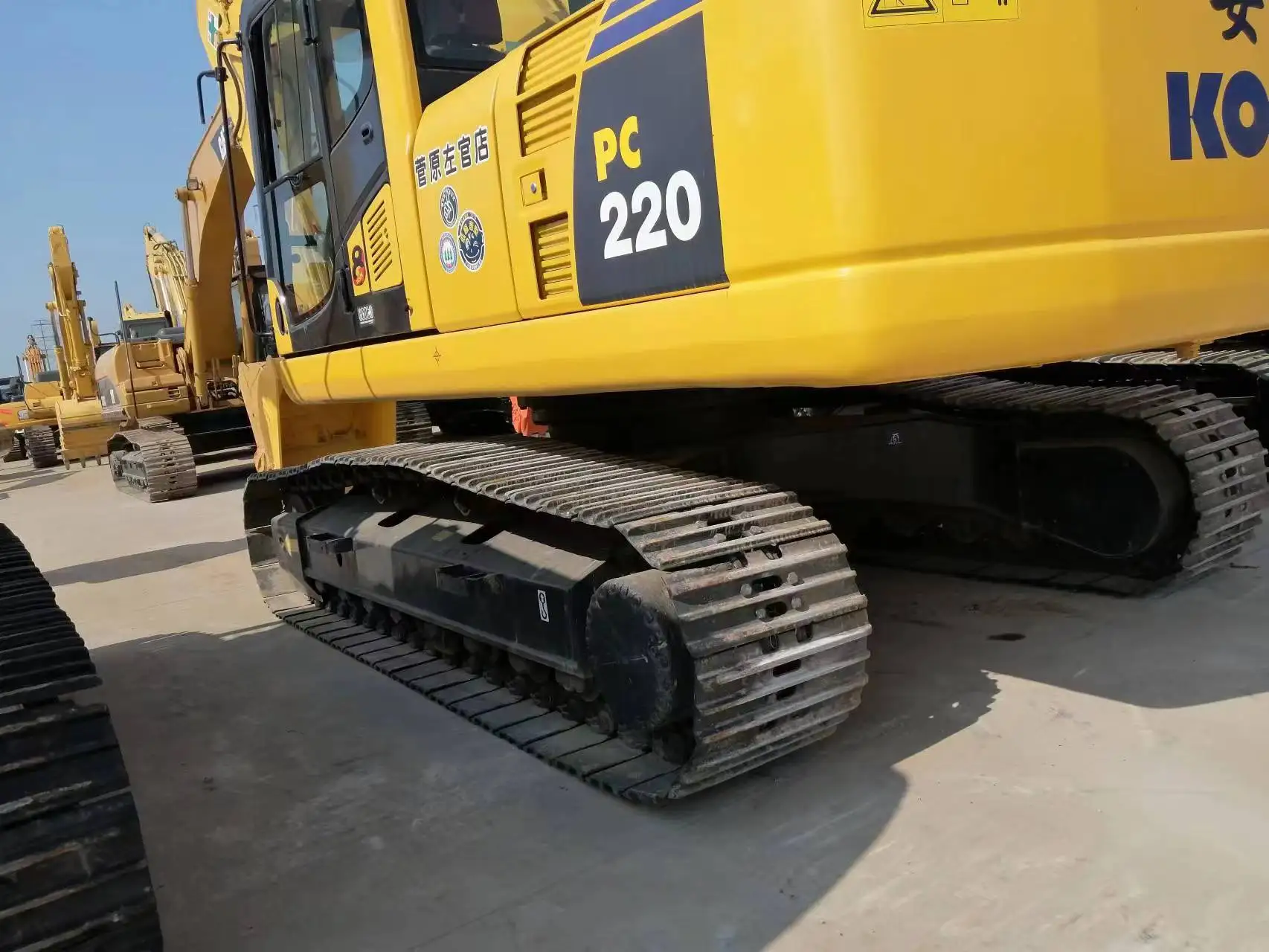22ton Digger Pc220 Komatsu Pc220-8 Used Excavator 20ton Komatsu ...