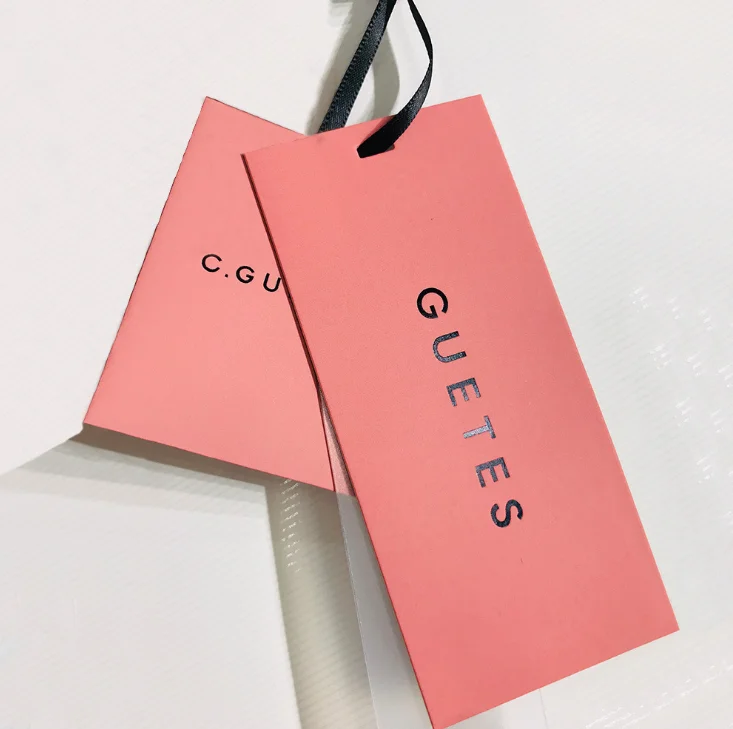 Best Selling Hang Tag Rope Custom Clothing Seal String Hang Tag Paper ...