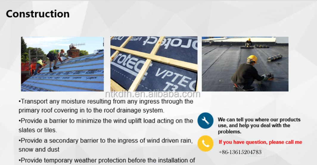 Wooden House Pitched Roof - Durable & Waterproof Membrane