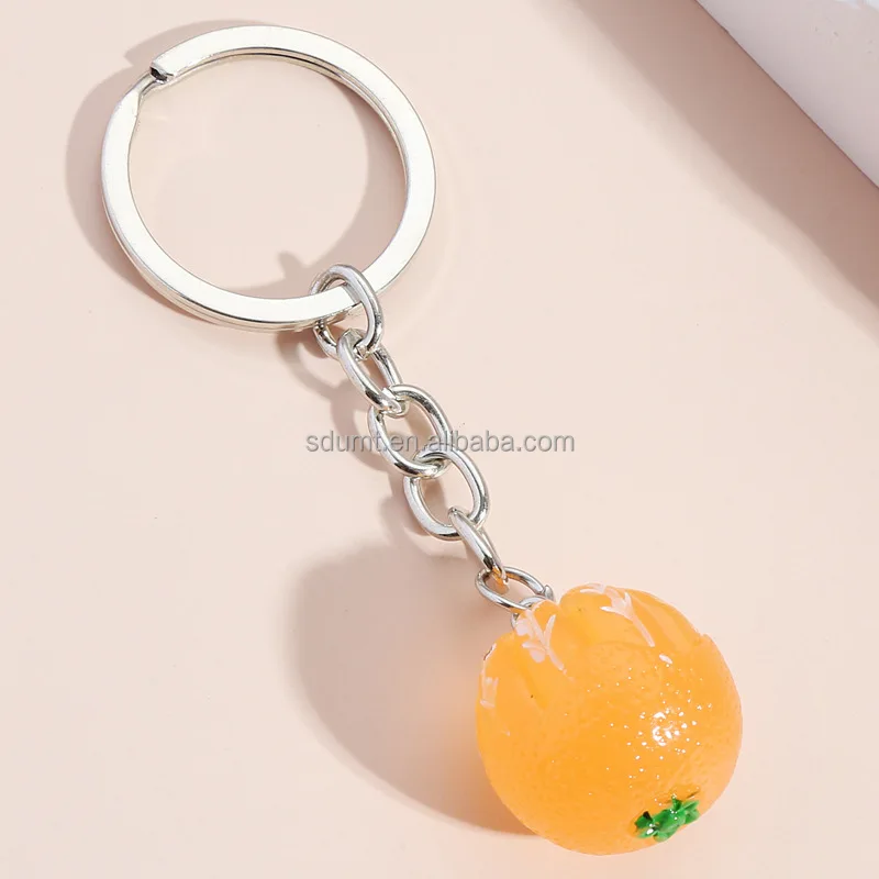 Hot Sale Fruit Key Chain Vegetable Keychain Key Ring - Buy Fruit ...