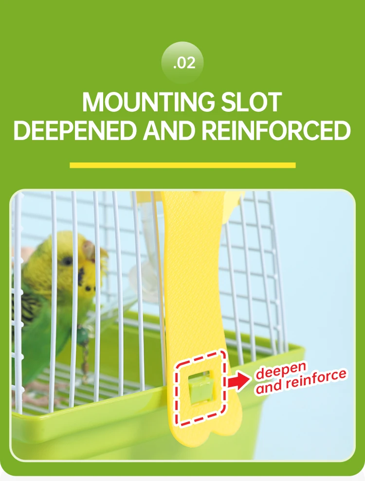Wholesale Green Color Portable Bird Cage Parrot Lightweight Carrying ...