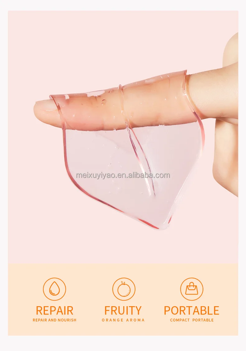 Wholesale Hydrate Plump Crystal Lip Care Pads Mask