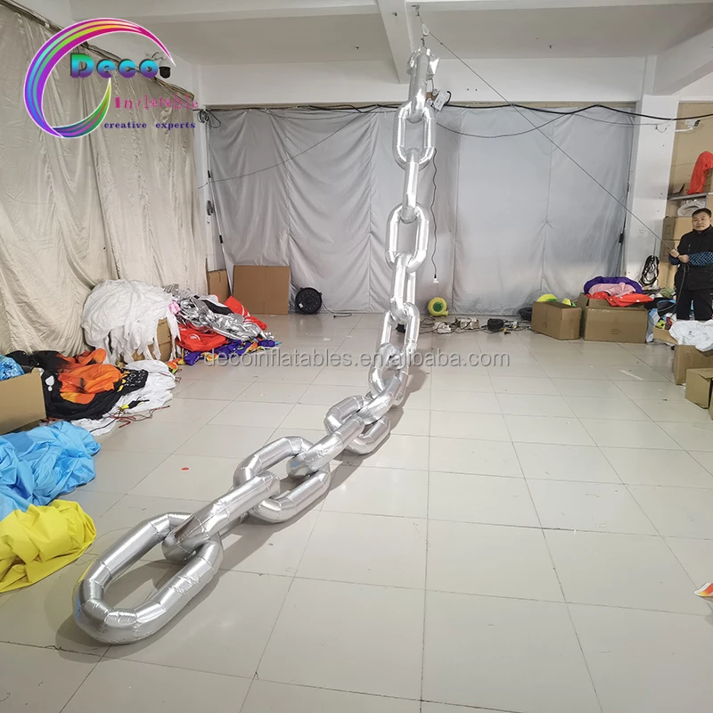 New Design Stage Decoration Inflatable Advertising Product Silver ...