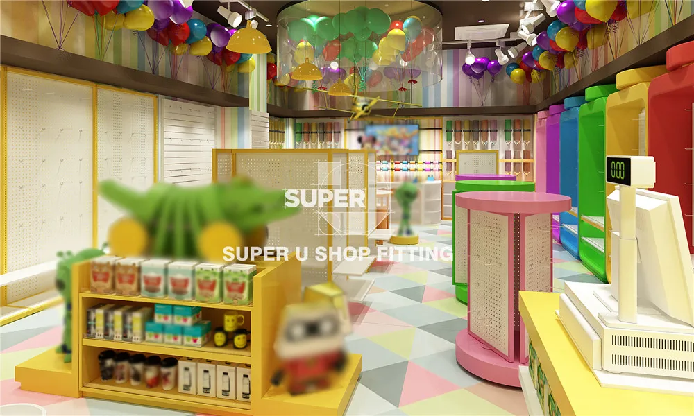 Custom Kids Toy Store Interior Design - Cute & Modern