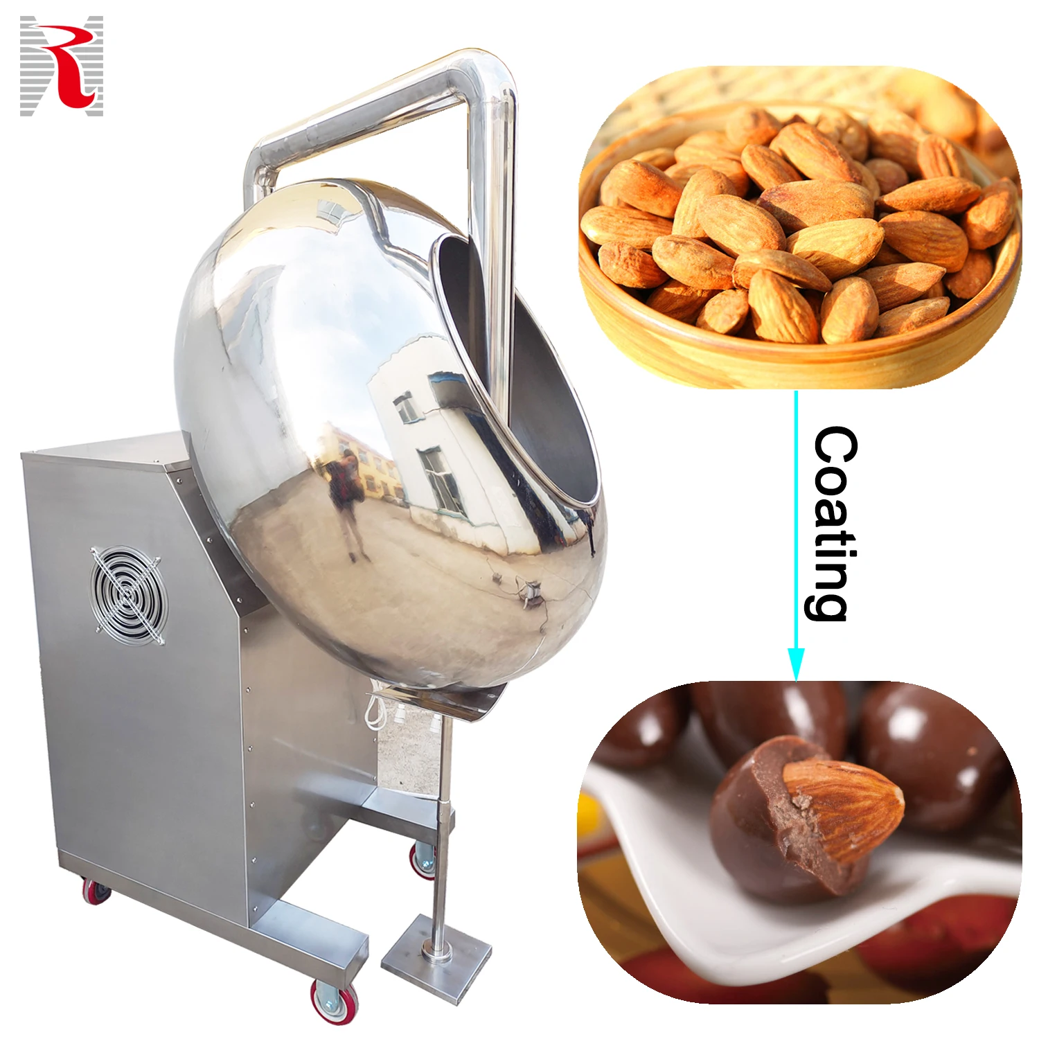 Candy Making Machine Dragee Machine By-1000 - Buy Candy Making Machine ...