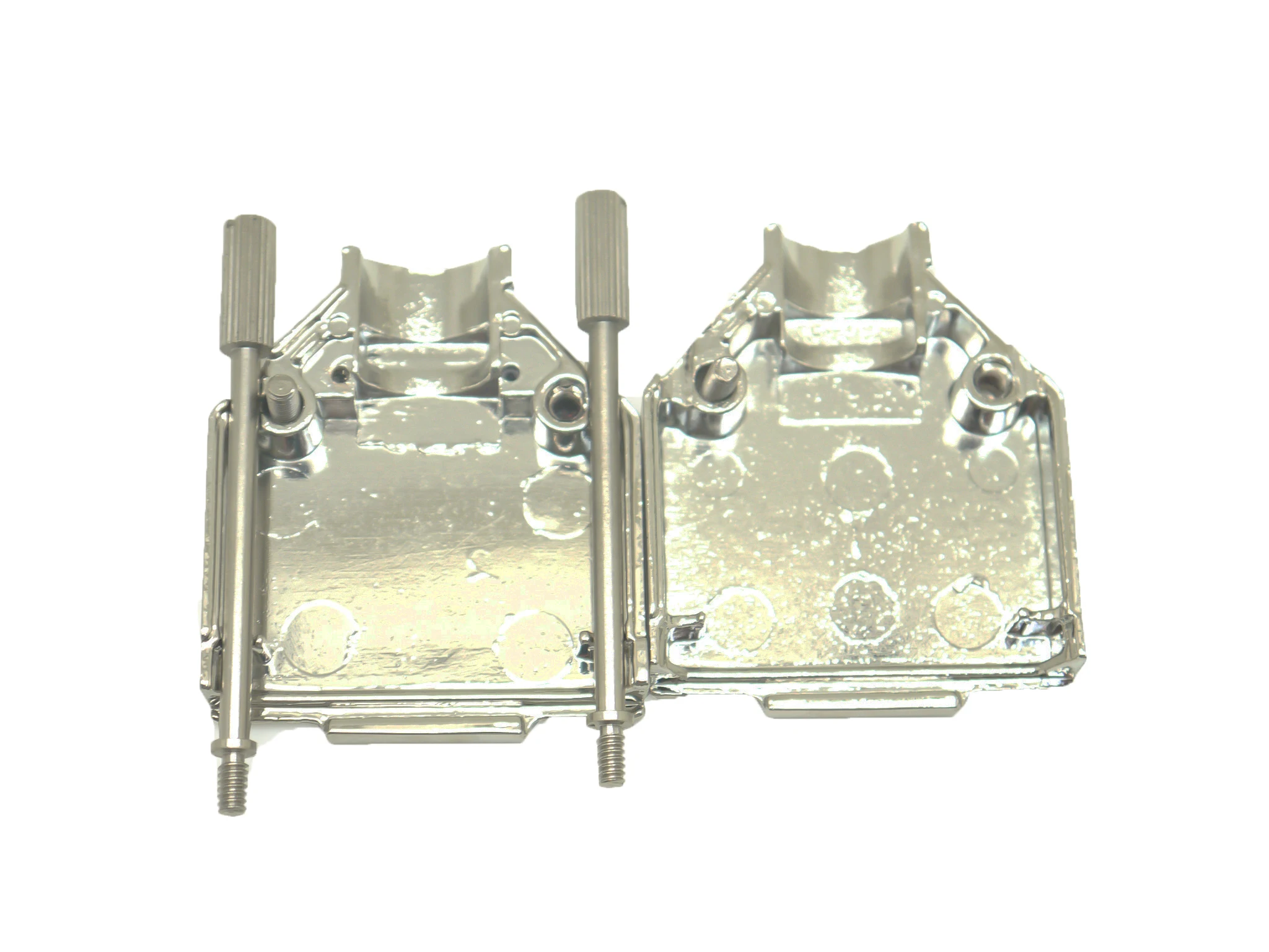 9pin D Sub Metal Hood 180 Degree Hood With Screw Db9 Male Straight ...