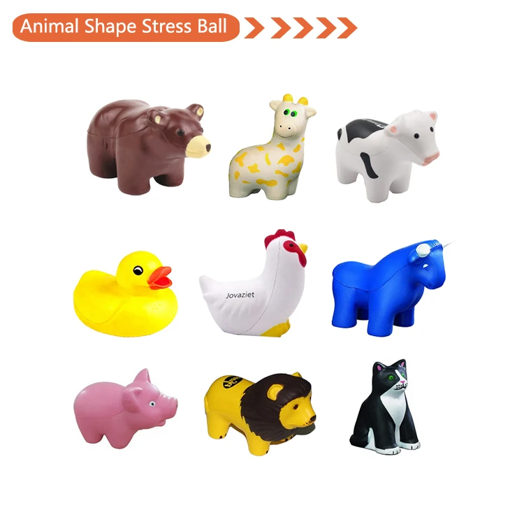 Promotional Gifts Cute Custom Toy PU Material Stress Relievers/bull ...