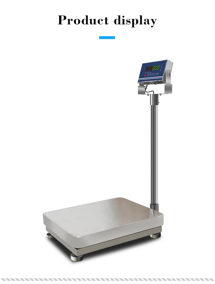 Htw-b2 300kg/500kg High Precision Wireless Scale Weighing Platform ...