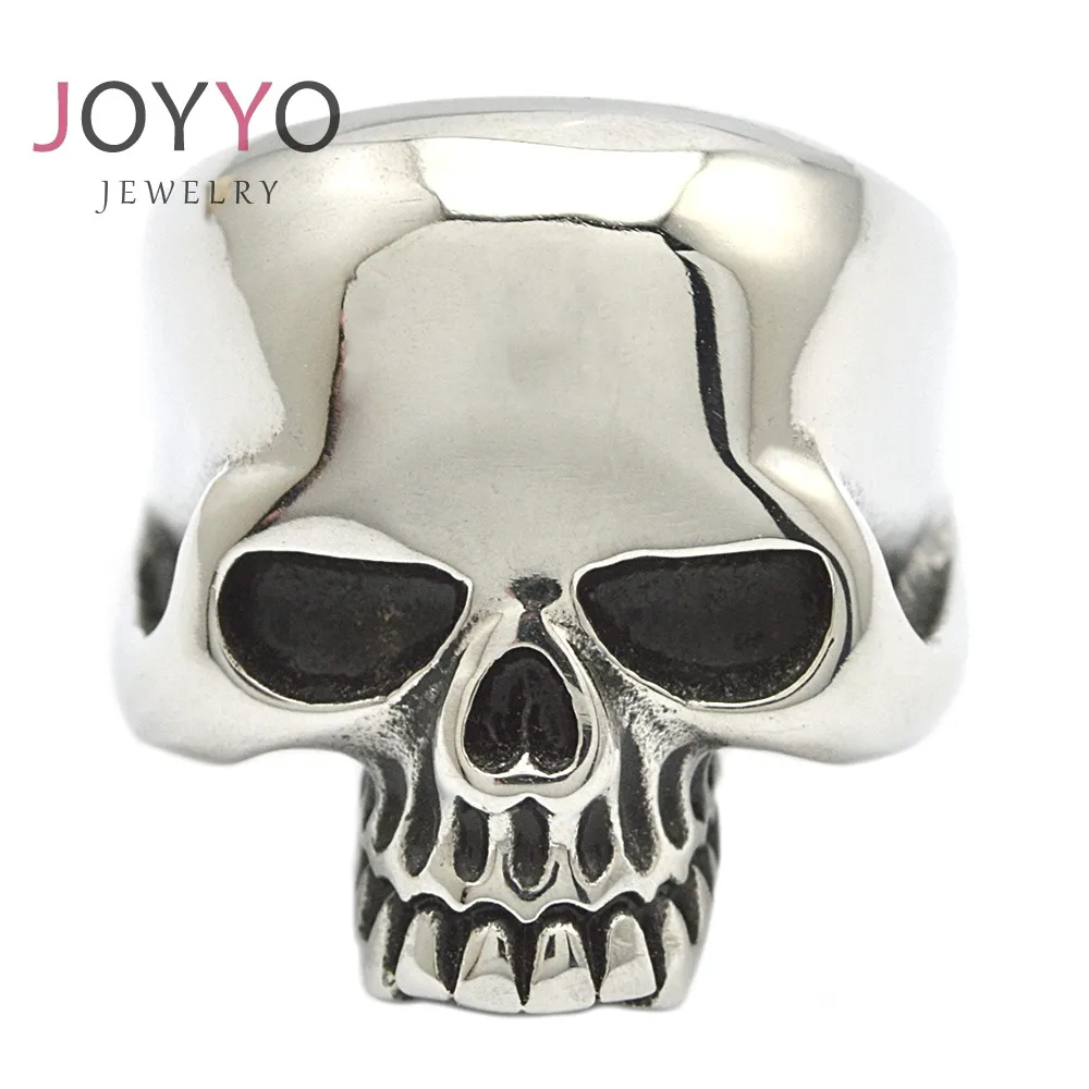 Demon Ram Skull Ring - Vintage Gothic Eternity Jewelry