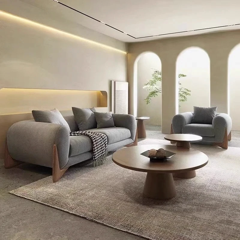 Nordic Living Room Fabric Sofa - Modern & Creative Cashmere Sofa ...