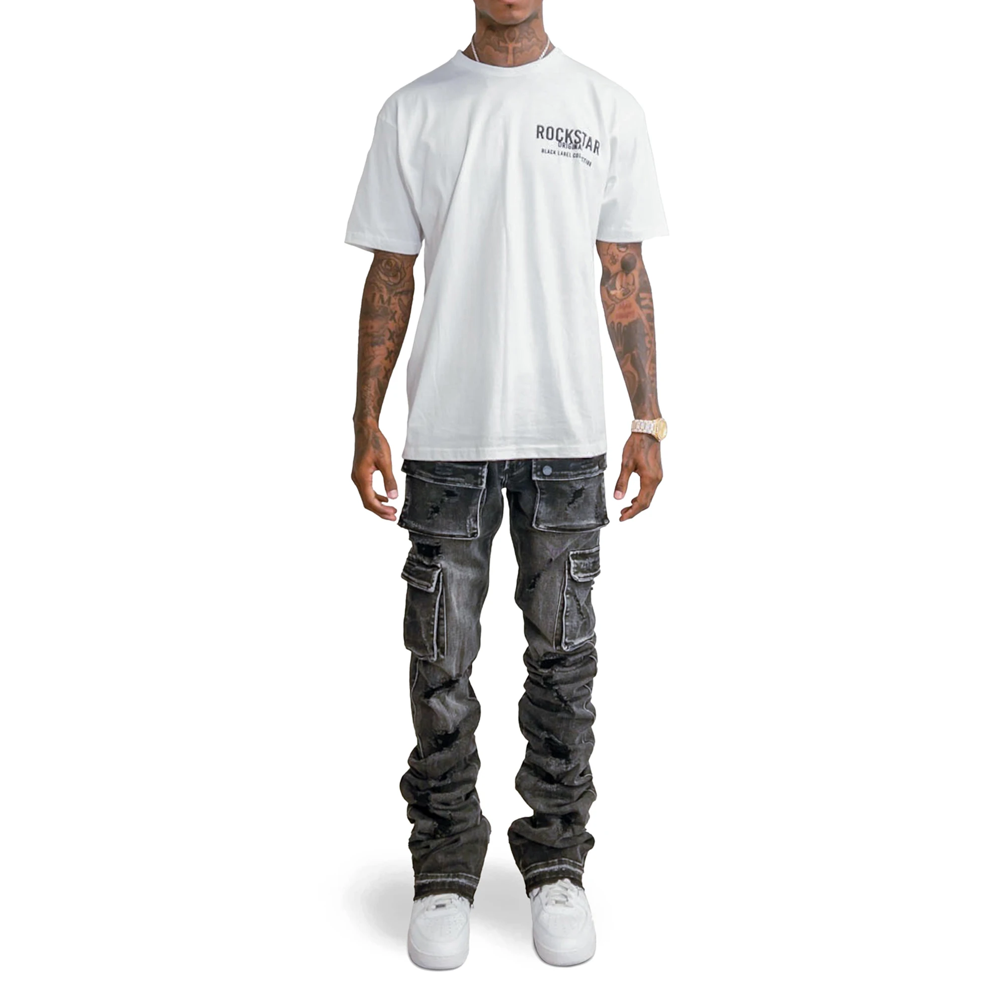 Custom Stacked Jeans - Durable, Stylish, and Sustainable