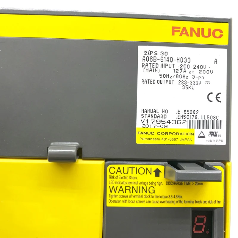 Original Fanuc Servo Amplifier A06b-6140-h030 In Stock - Buy Fanuc ...