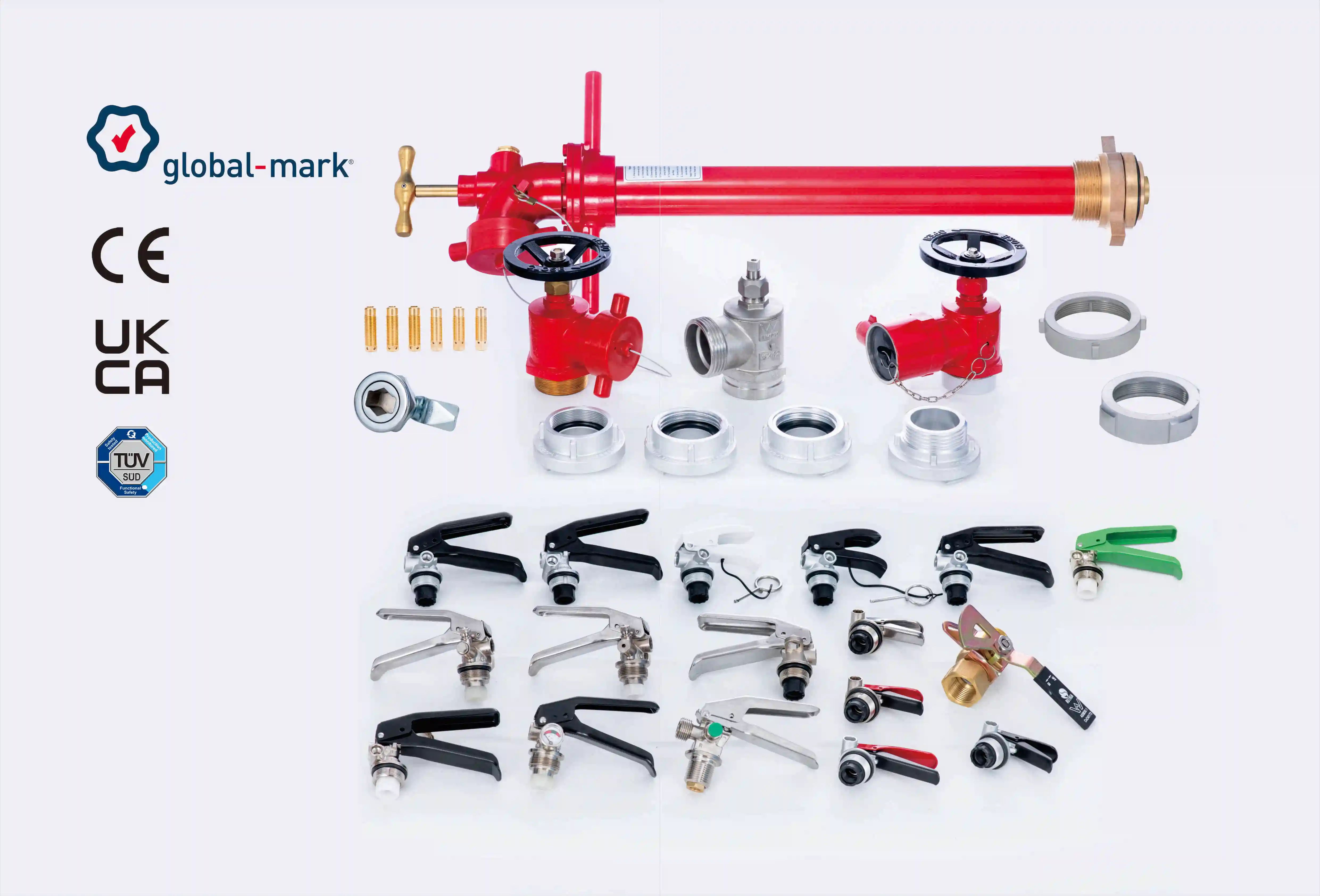 Water Foam Fire Extinguisher Valve For Fire Fighting Brass Body Valve ...