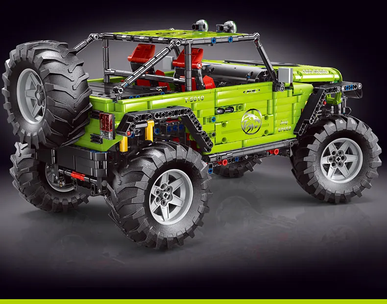 T5010 Building Blocks The 1:8 Colorful 2680pcs 4x4 Off Road Suv Car ...