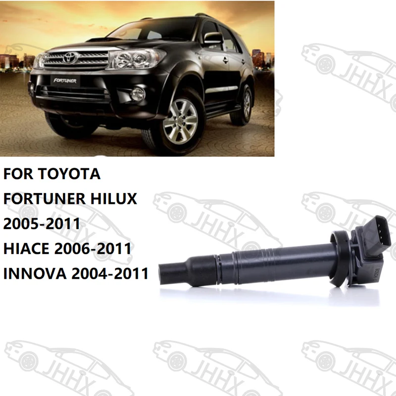 Ignition Coil Plug for TOYOTA FORTUNER HILUX 2004-2011 HIACE 2006-2011 ...