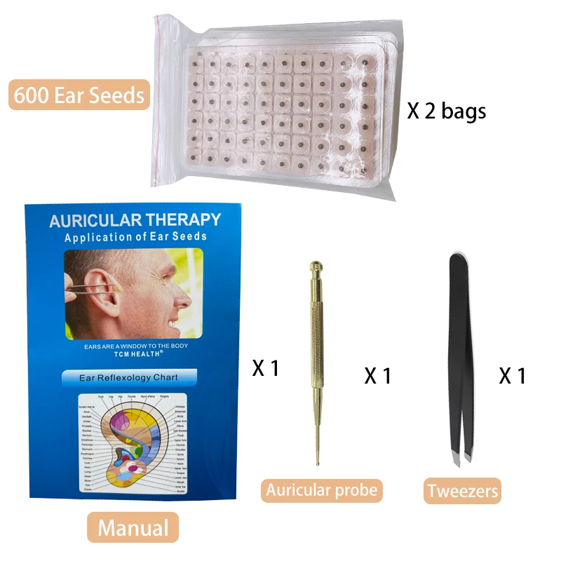 Alibaba.com: 1200Pcs ear seeds acupuncture kit with acupuncture pen and ...