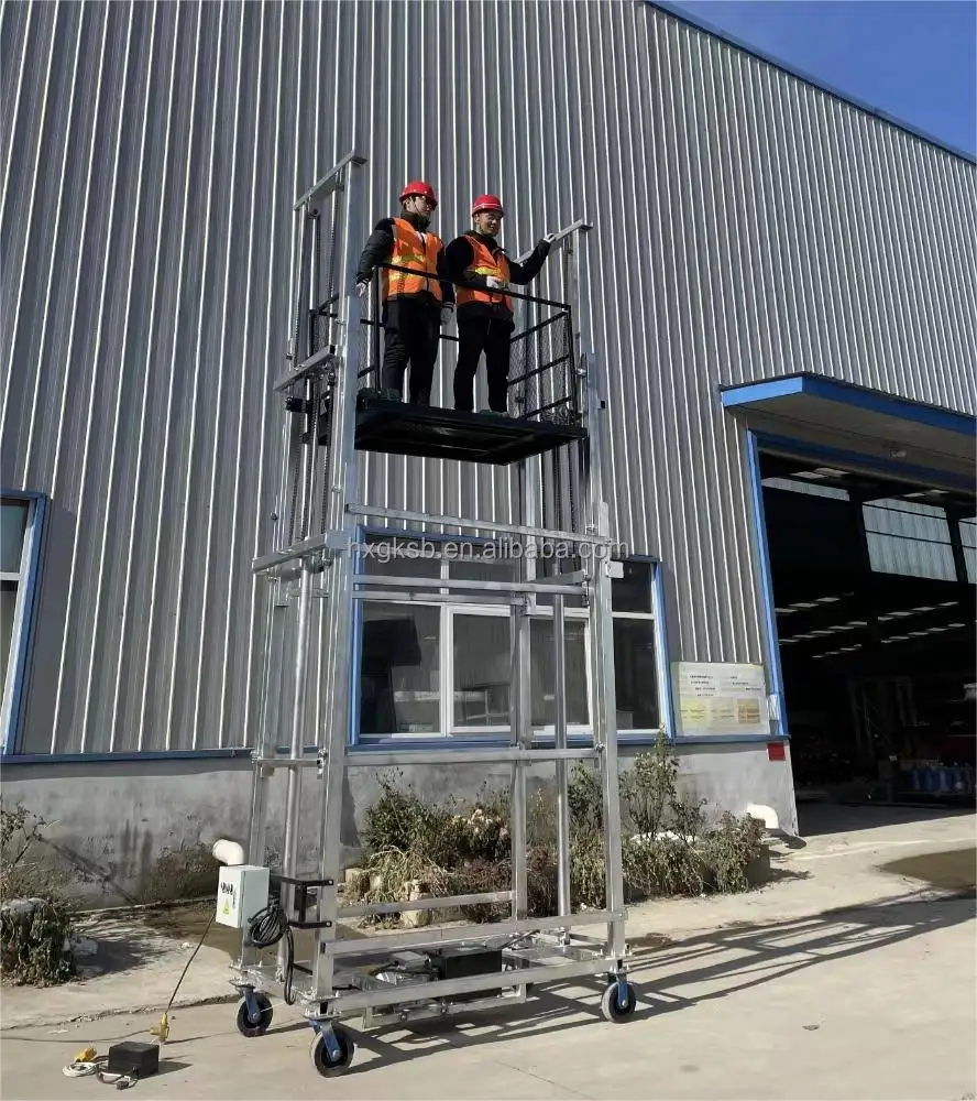 Customized Automatic Hydraulic Lifting Scaffolding 1000kg 4 6 8m Raised ...