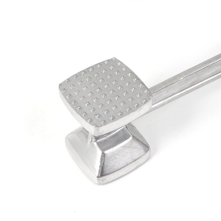 Kitchen Beef Steak Meat Hammer Aluminum Alloy Meat Tenderizer Solid ...