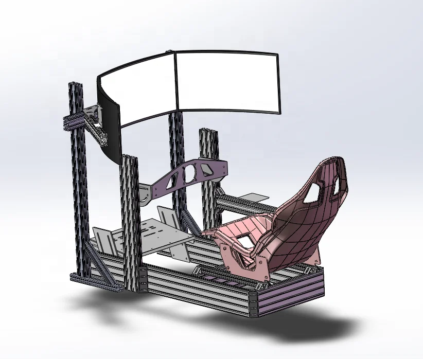 New Design Aluminum Cockpit Kits With Or Without Motion Platform Kits ...