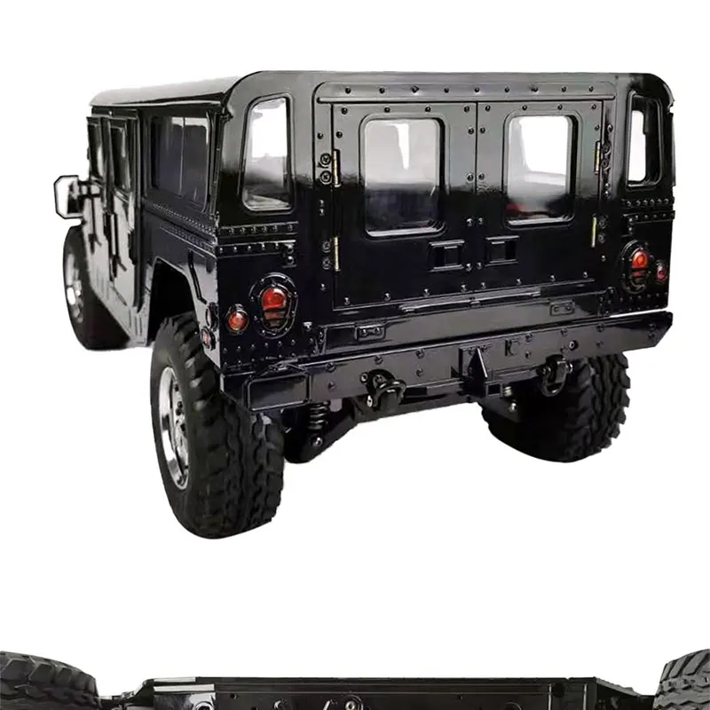 1/10 RC HG P415 - 2.4G 16CH RC Car for Hummer H1 Metal Chassis