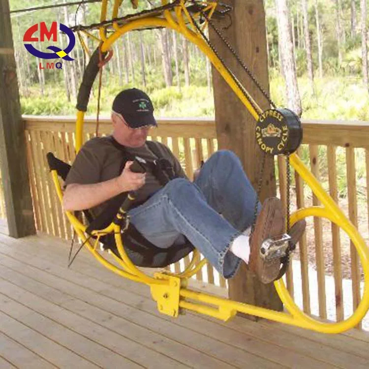 Ziplines Cable Car Ropeway Equipment for Amusement Parks